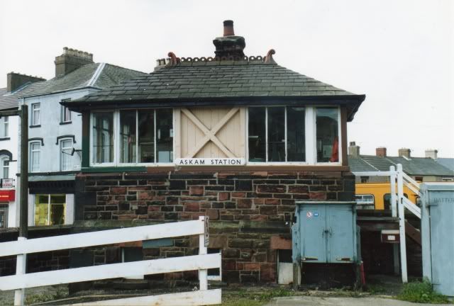 Askam in Furness station in gauge 3